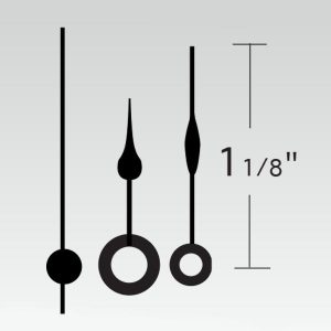 Round Repair Clock Movement with Press-on hands